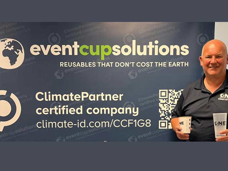 ECS x ClimatePartner certification | Event Cup Solutions